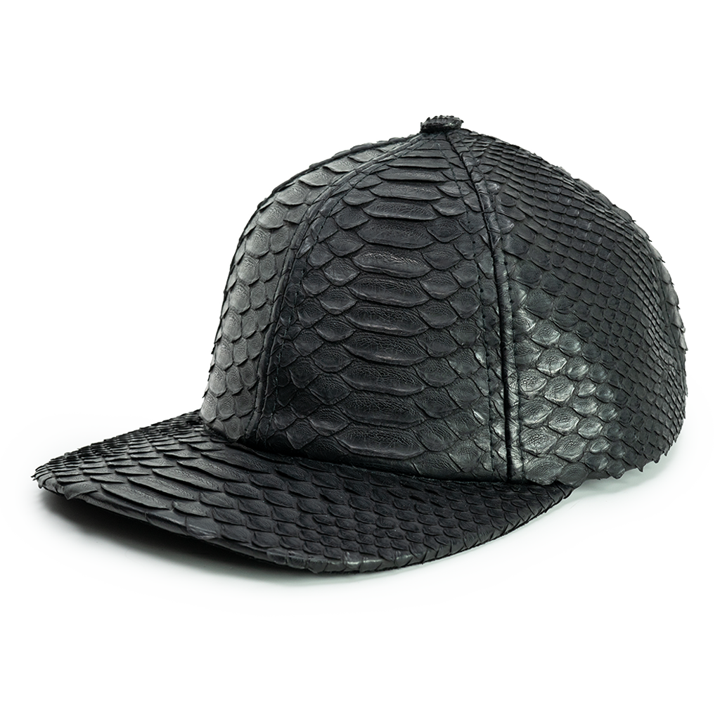 The Unanimous - Black Python Baseball Hat | Mint Tradition